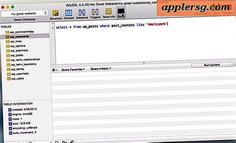 Manajer Database MySQL Terbaik Untuk Mac OS X SequelPro Mungkin Itu