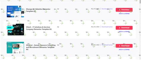 Diverge Ai Robotics Elementor Template Kit Download