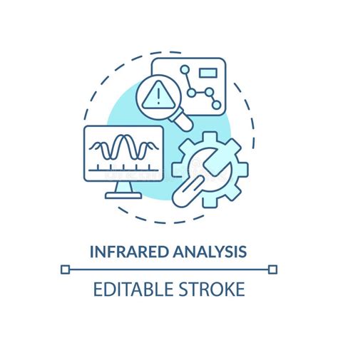Qualitative And Quantitative Analysis Turquoise Concept Icon Stock
