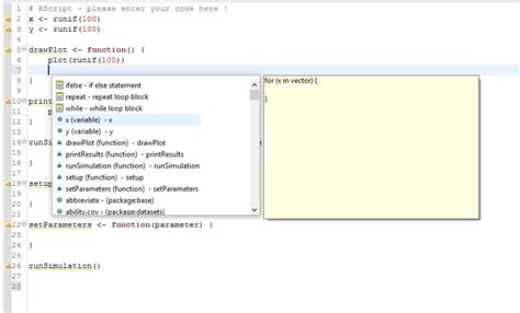 R Editor Improvements For The Next Release Of Bio7 R Bloggers