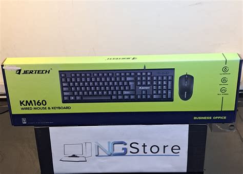 NEW Keyboard Mouse USB Jertech KM160
