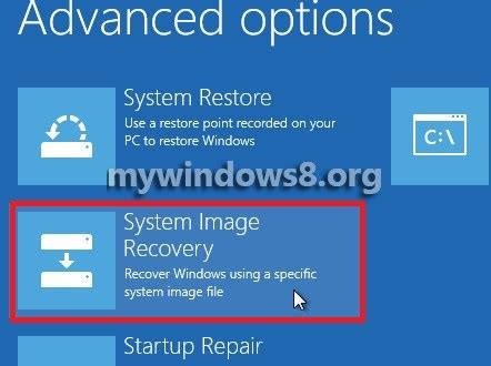 Create And Restore System Image Backups On Windows Mywindows Org