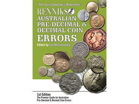 Renniks Australian Pre Decimal And Decimal Coin Errors Book Rare Coins