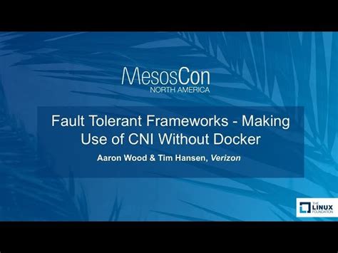 Free Video Fault Tolerant Frameworks Making Use Of Cni Without