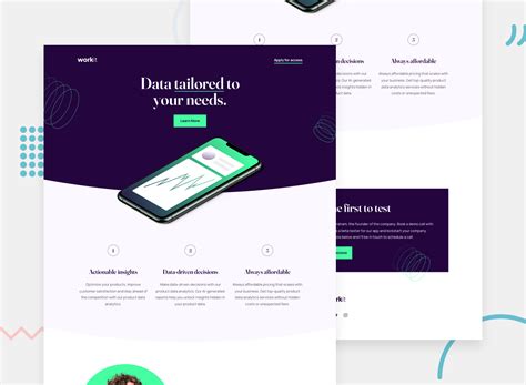 frontend mentor mobile first workit landing page using html and scss