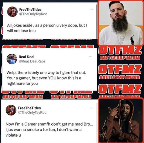 Possible Tay Roc Vs Real Deal R Rapbattles