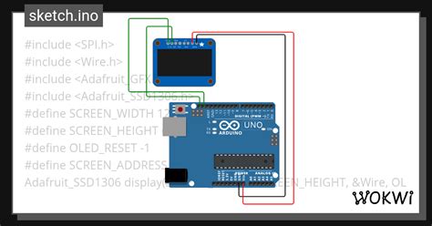 Oled Wokwi Esp32 Stm32 Arduino Simulator