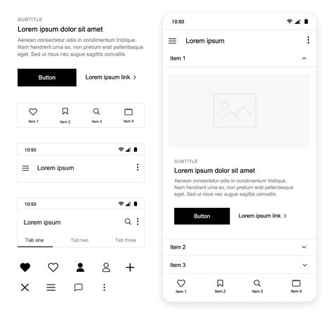 Create User Friendly Mobile App Wireframes Justinmind
