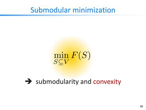 ppt submodularity in machine learning powerpoint presentation free