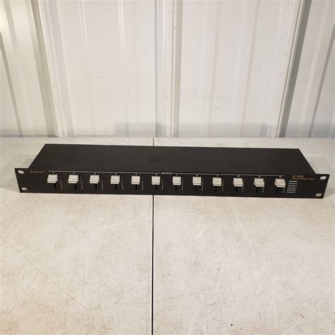 telex audiocom ic 6sx source assign panel 6 input 12 output lab