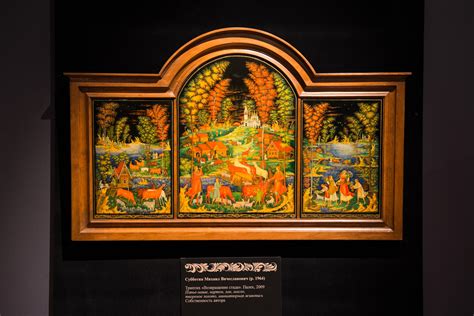 Выставка Русская лаковая миниатюра Москва Афиша Музеи