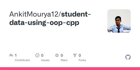 Github Ankitmourya Student Data Using Oop Cpp