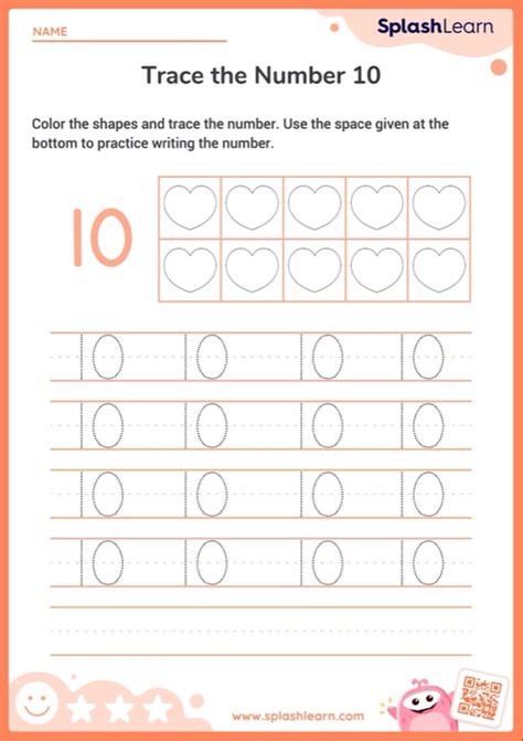 Number Recognition Within 10 Worksheets For Preschoolers Online
