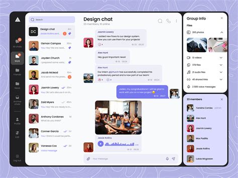 Web Chat Ui By Ronas It Ui Ux Team On Dribbble