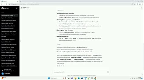 python selenium check if browser is open - YouTube
