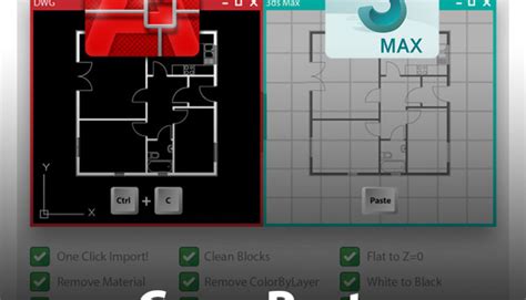 Copy Paste DWG CGTricks