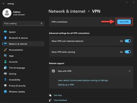 How To Set Up A Vpn Connection In Windows 11