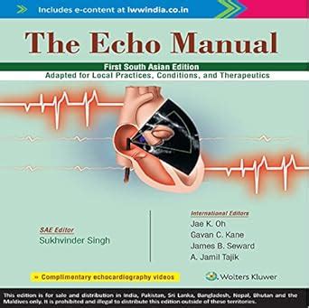 Buy The Echo Manual 1st South Asian Ed Book Online At Low Prices In India The Echo Manual