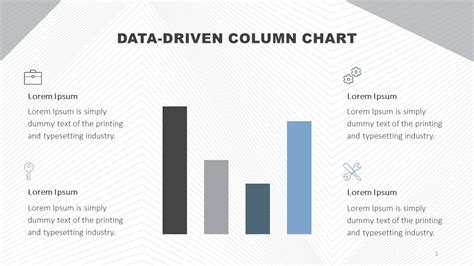 data driven charts powerpoint template slides library