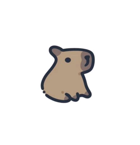 Un Capibara In 2023 Cute Doodles Drawings Cute Easy Drawings Cute Doodles