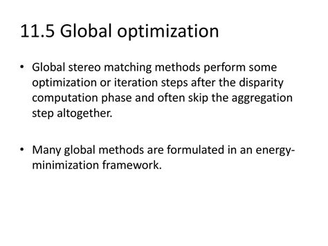 Advanced Computer Vision Chapter 11 Stereo Correspondence Ppt Download