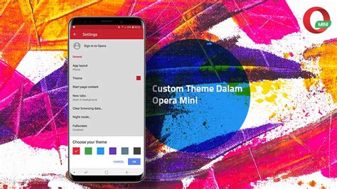 Kustomisasi Tampilan Opera Mini Sesuai Keinginanmu Opera Indonesiaopera Indonesia