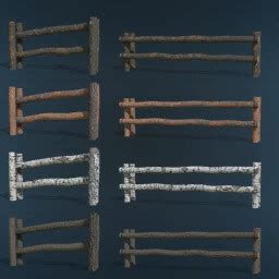 Tree Trunk Fences Tree Trunk Fences Mod