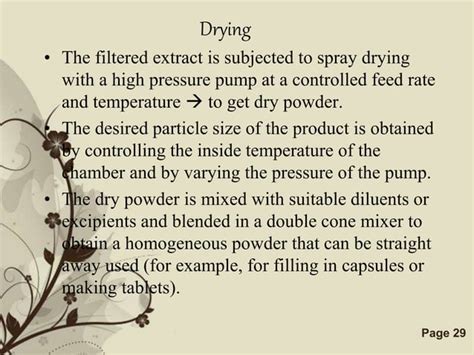 Extraction Pptppt