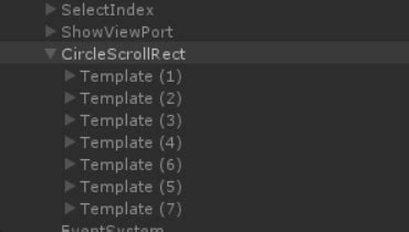 UGUI Circle Loop Scroll Rect