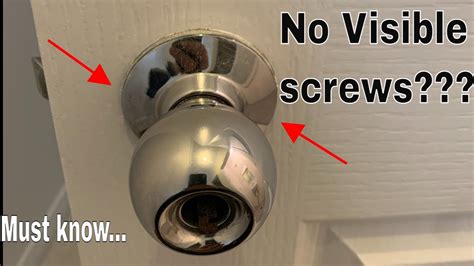 How to Remove a Commercial Door Knob Without Visible Screws: Quick Guide