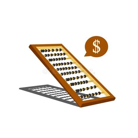 Abacus Vector Illustration Flat Design Stock Vector Illustration Of Apps Abacus 187726955