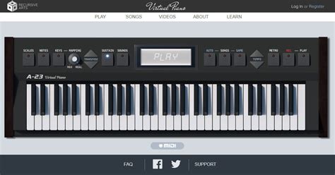 Virtual Piano Play The Best Musical Keyboard Online