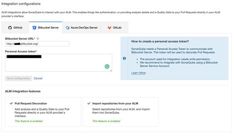 Connecting Sonarqube To Bitbucket Cloud Sonarqube Server Community