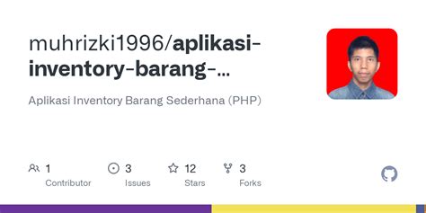 Aplikasi Inventory Barang Sederhana Php Admin Index Php At Master Muhrizki Aplikasi