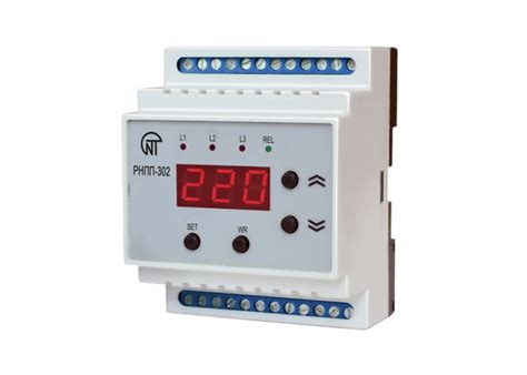 Реле напряжения, перекоса и последовательности фаз РНПП-302