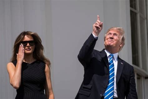 We Almost Forgot Donald Trump Stared Directly At The Sun During An