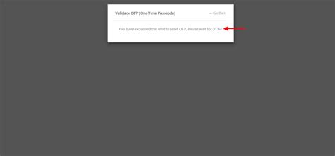 Limit OTP Request Resend OTP Control OTP Verification