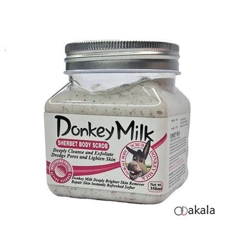 قیمت اسکراب بدن شیر الاغ وکالی 350 میلی لیتر خرید