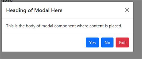 Bootstrap Modal No Jquery