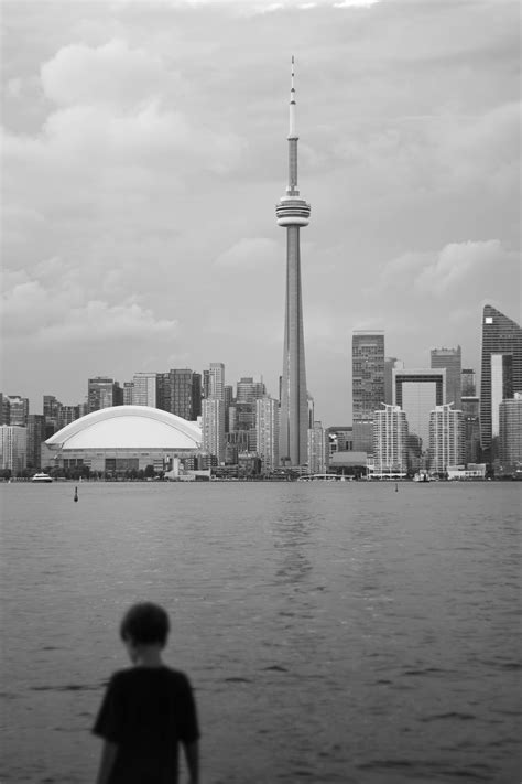 Cn 타워 Gta 강가 건물 건축 경제 고층 건물 관광 국제 랜드 마크 금융 중심지 낮 더 큰 토론토 지역 도시 도시 경관 도시 전경 도시 풍경