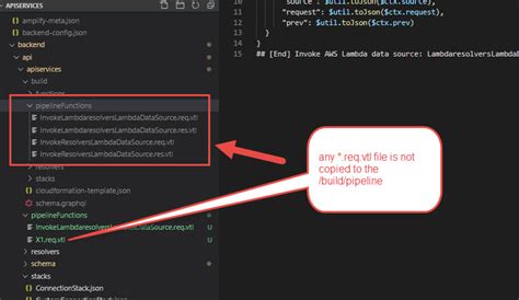 The Pipeline Reqvtl Resolver Cannot Be Overriden With Custom Reqvtl · Issue 2074 · Aws