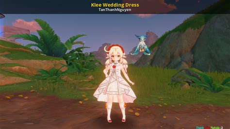 Klee Wedding Dress Mod For Genshin Impact Gi Mods