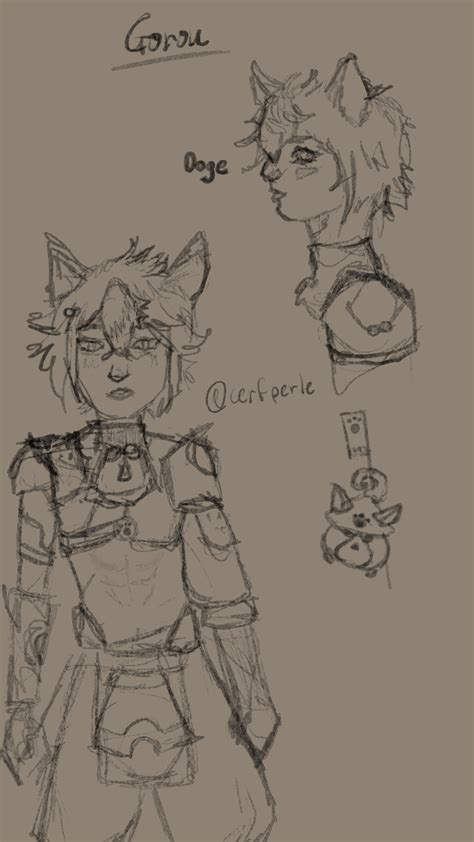 Gorou Sketches Genshin Impact HoYoLAB