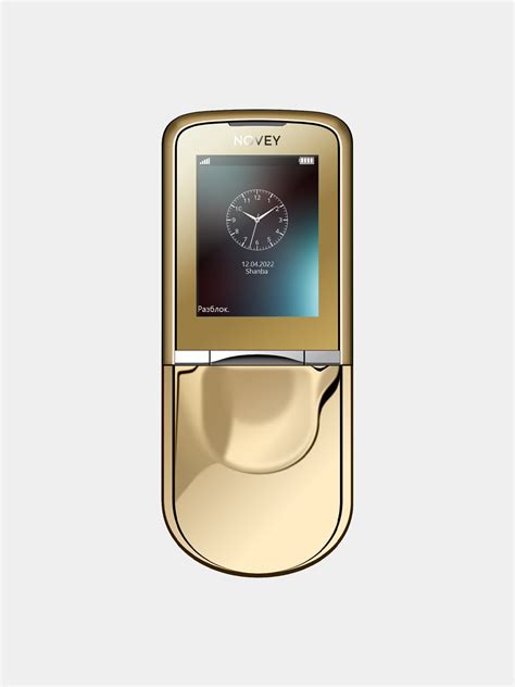 Кнопочный телефон Novey N880 Dual с металлическим корпусом, Bluetooth и ...