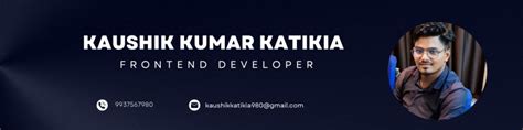 Kaushik Kumar Katikia Spfx Trainee Sharepoint Reactjs Developer
