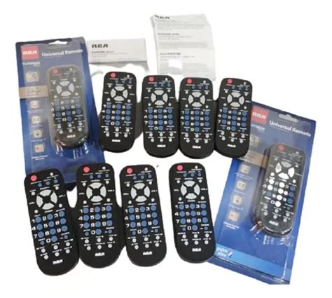 10 Pz Control Universal Rca Rcr503be 3 Disp Nuevos S Empaque Envío Gratis