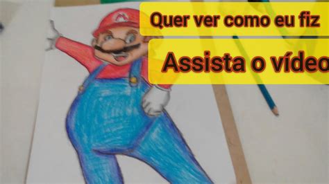 Desenhando O Mario Youtube