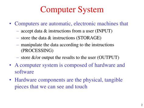 Ppt Introduction To Computer System Powerpoint Presentation Free