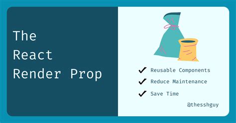 React Render Prop Build Reusable Components