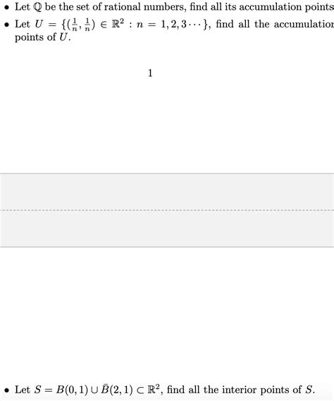 Solved Let Q Be The Set Of Rational Numbers Find All Its Chegg Com